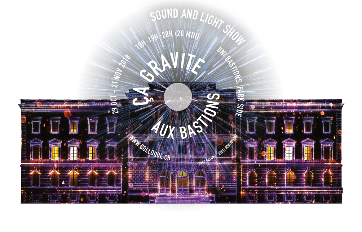 Sound and light show - Wright Colloquium for science in Geneva